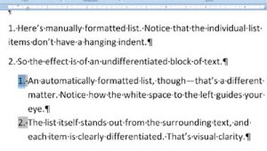 MS Word Formatting Errors | The Proofreading Pulse