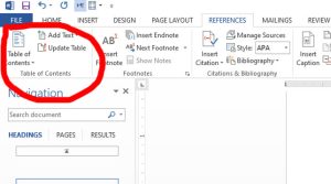 How to Make a Table of Contents in MS Word: Basics - ProofreadingPal