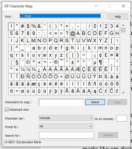 How to Use Character Maps and Unicode - ProofreadingPal