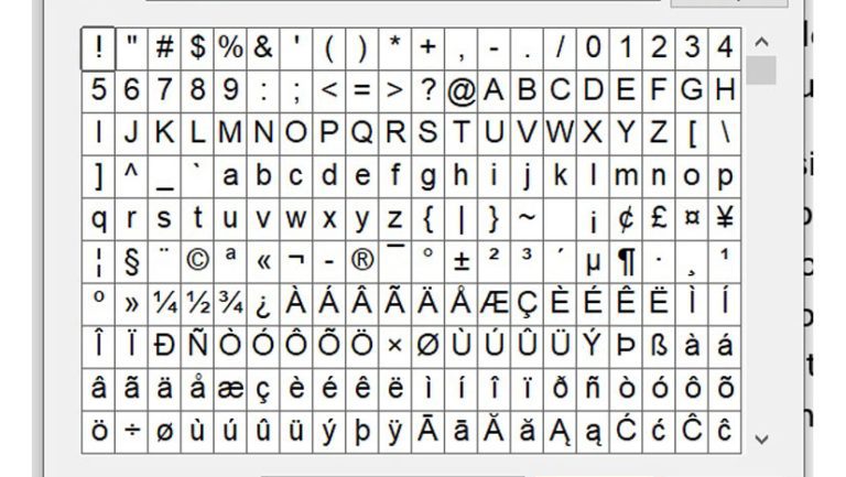 How to Use Character Maps and Unicode - ProofreadingPal